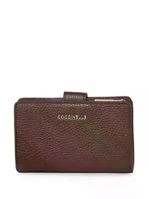 COCCINELLE Metallic Soft Wallet - Brown