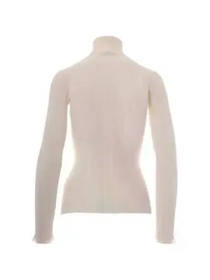 Elisabetta Franchi Ribbed-knit Logo-plaque Sweater