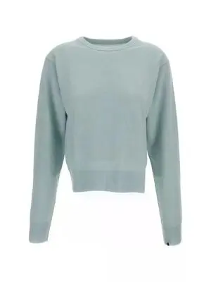 Extreme Cashmere Crew-neck Ribbed-trim Sweater - Blue