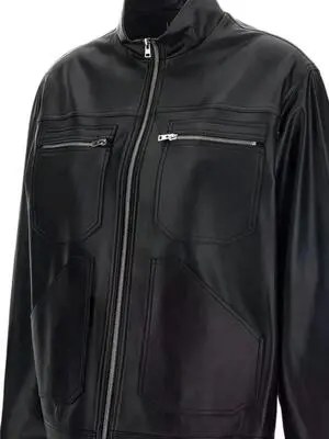 IRIE' Irie Zip-up Faux-leather Multi-pocket Jacket