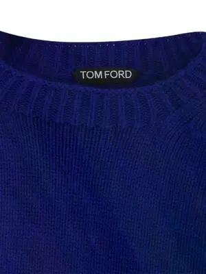 TOM FORD Ribbed-trim Crew-neck Sweater