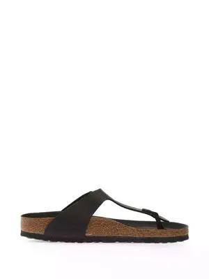 BIRKENSTOCK Gizeh Buckle-fastening Sandals - Black