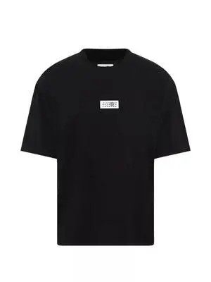 MAISON MARGIELA Logo Patch T-shirt - Black