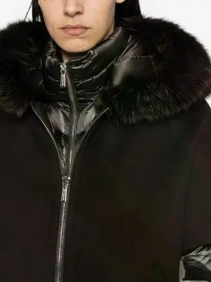 MOORER Pegaso Fur-trim Jacket