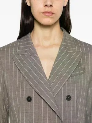 P.a.r.o.s.h Pinstripe-pattern Double-breasted Blazer