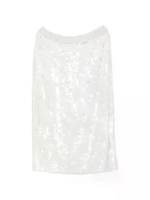 P.a.r.o.s.h Embellished Midi Skirt