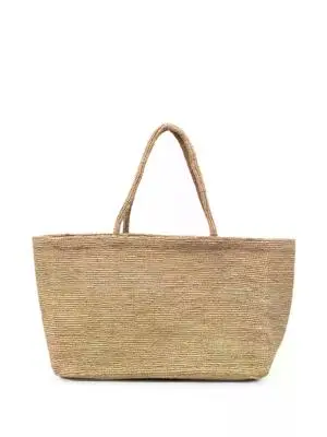 SOPHIE DIGARD Woven Tote Bag - Neutrals