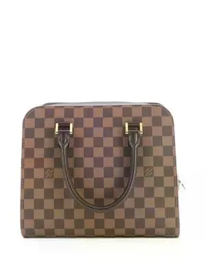 LOUIS VUITTON Triana Bag Damier Satchel