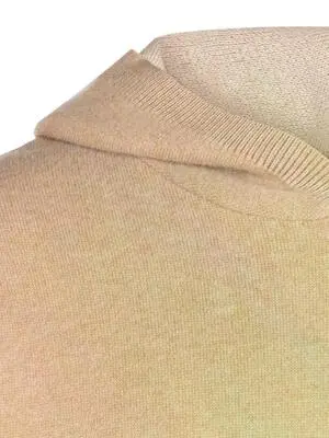 Canali Knitted Hoodie With Pouch Pocket