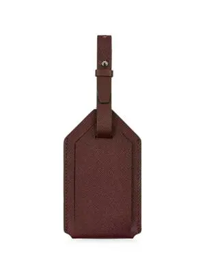 Paul Smith Dark Leather Luggage Tag