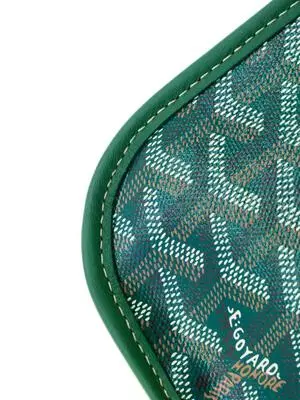 Goyard Coursier Messenger Bag In Coated Canvas And Leather