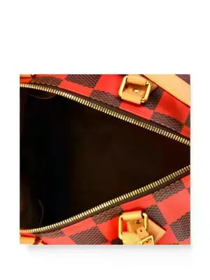 LOUIS VUITTON Speedy Bandouliere Satchel Bag - Brown