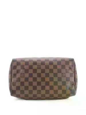 LOUIS VUITTON Speedy Handbag Damier 25 Satchel
