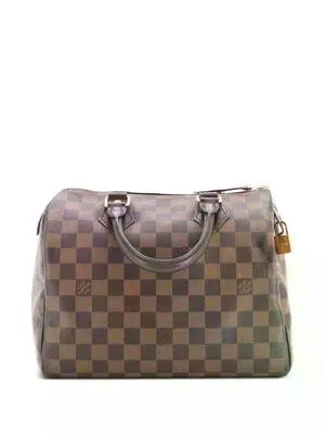 LOUIS VUITTON Speedy Satchel Handbag - Brown