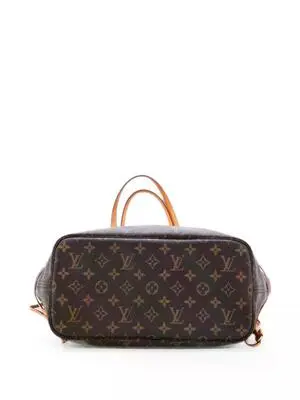 LOUIS VUITTON Neverfull Nm Monogram Canvas Mm Tote Bag