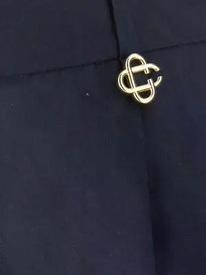Casablanca Logo-plaque Pleated Trousers