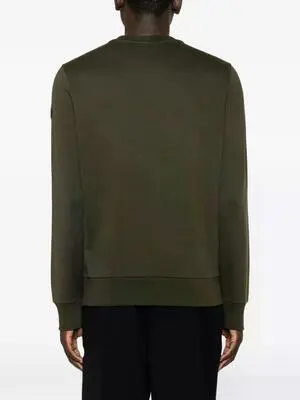 Moncler Logo-embossed Sweatshirt - Green