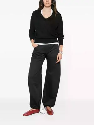 Marella V-neck Long-sleeve Sweater