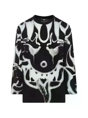 Y3 Chito Graphic Long-sleeve T-shirt