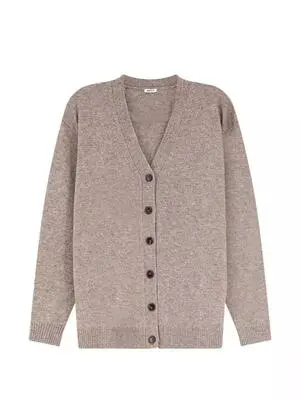 Aspesi Button-up V-neck Cardigan - Brown