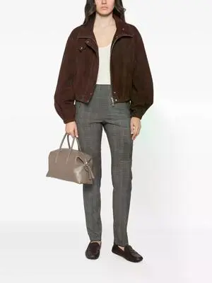 Marella Check-pattern Trousers