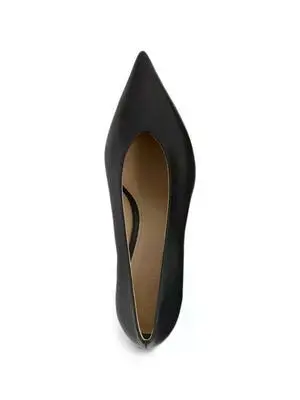 Le Monde Beryl Babouches Leather Heeled Pumps