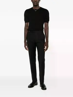 Tagliatore Buckle-detail Trousers