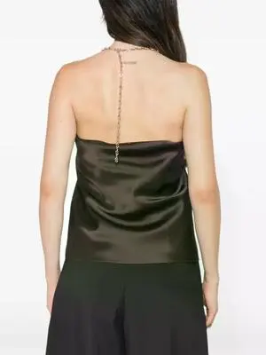 Sportmax Chain-strap V-neck Top