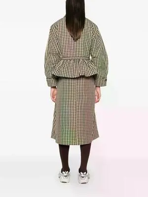DAMSON MADDER Myrtle Trench Coat - Blue