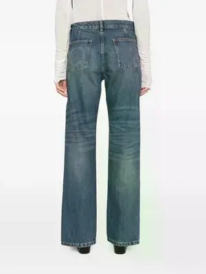 Brandon Maxwell Campbell Spiral-seam Jeans