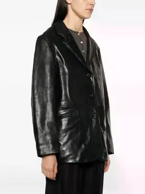 Soeur Luciano Leather Jacket - Black