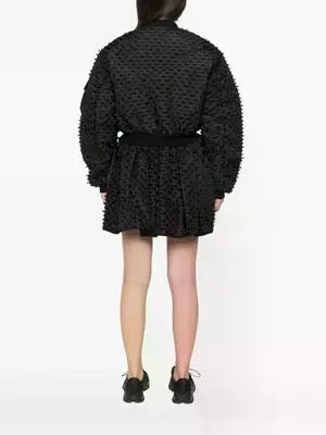 Cecilie Bahnsen Fil-coupé Flared-hem Jacket