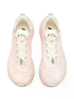 Apl Panelled Toggle-fastening Sneakers - Pink