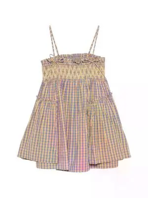DAMSON MADDER Lilo Mini Dress - Brown