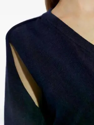 JIL SANDER Cut-out V-neck Sweater