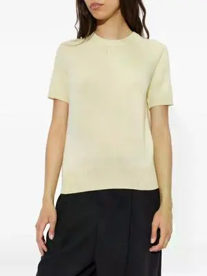 FERRAGAMO Short-sleeve Cashmere Sweater