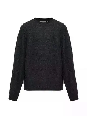 Carhartt Work In Progress Curtis Embroidered-logo Sweater - Grey