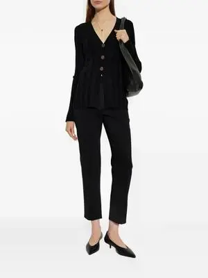 Max Mara Tailored Trousers With Logo Detail