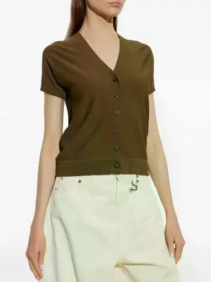 Max Mara Finito Short-sleeve Cardigan