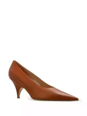 GIANVITO ROSSI Sofia Leather Pumps
