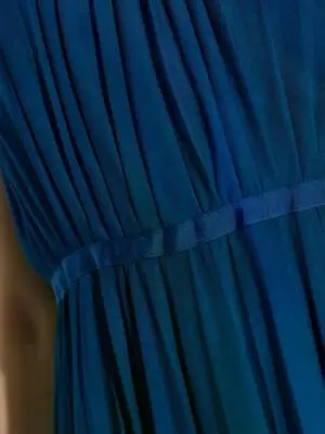 Max Mara Midi Pleated Sleeveless Dress