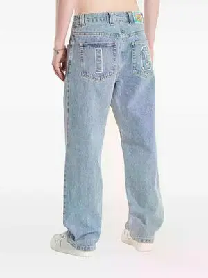 BILLIONAIRE BOYS CLUB - ICE CREAM Running Dog Appliqué Jeans