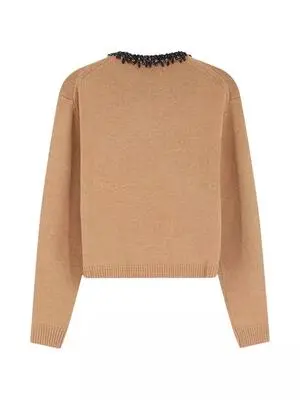 SEMICOUTURE Denny Bead-embellished Sweater