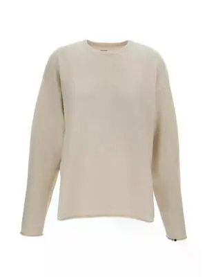 Extreme Cashmere Crew-neck Cashmere-blend Sweater - Neutrals