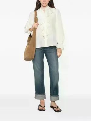 Marella Buttoned Ruffled Shirt