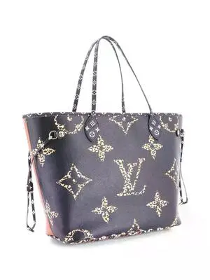 LOUIS VUITTON Limited Edition Jungle Monogram Giant Tote Bag - Black