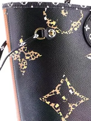 LOUIS VUITTON Limited Edition Jungle Monogram Giant Tote Bag - Black