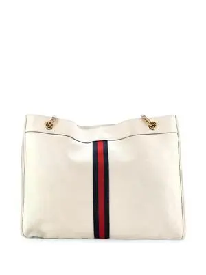Gucci Rajah Chain Large Tote Bag - Neutrals