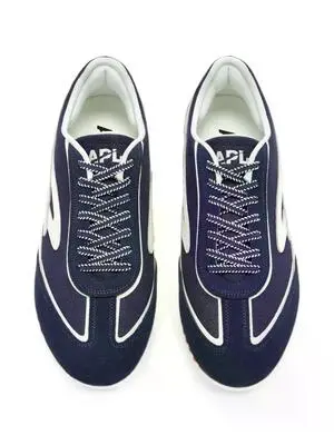 Apl Riviera Contrast-panel Lace-up Sneakers