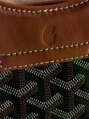 Goyard Beluga Mini Tote Bag In Coated Canvas - Brown